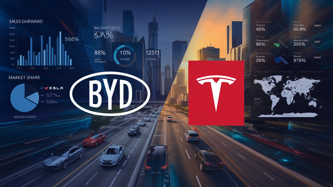 BYD vs Tesla: Which EV Brand Is Dominating in 2025? - Electrodrive